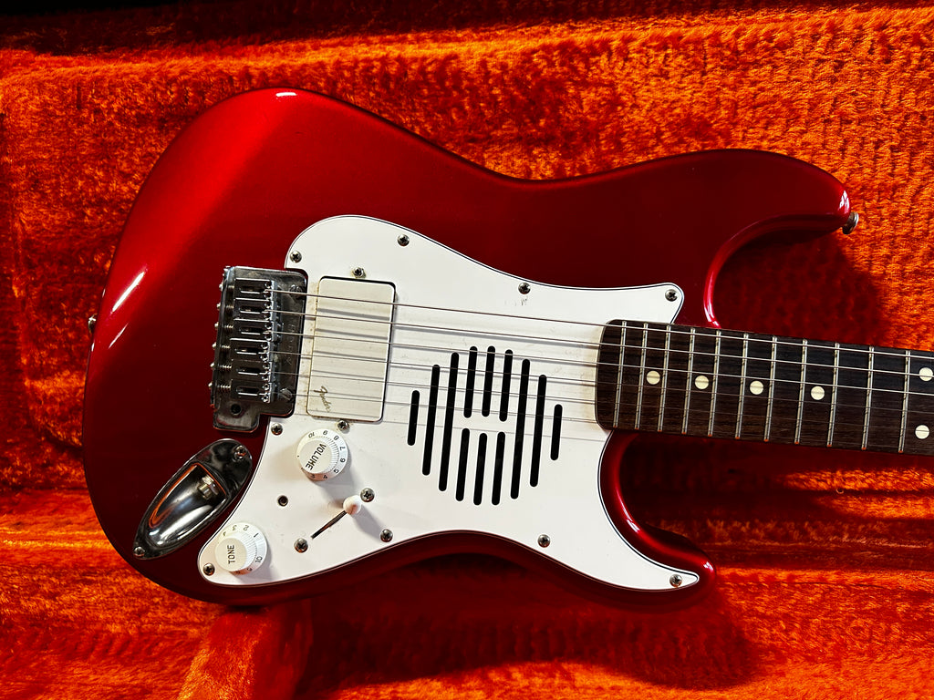 Fender ST-Champ Mini Stratocaster MIJ Candy Apple Red 1994 - Some Neck ...