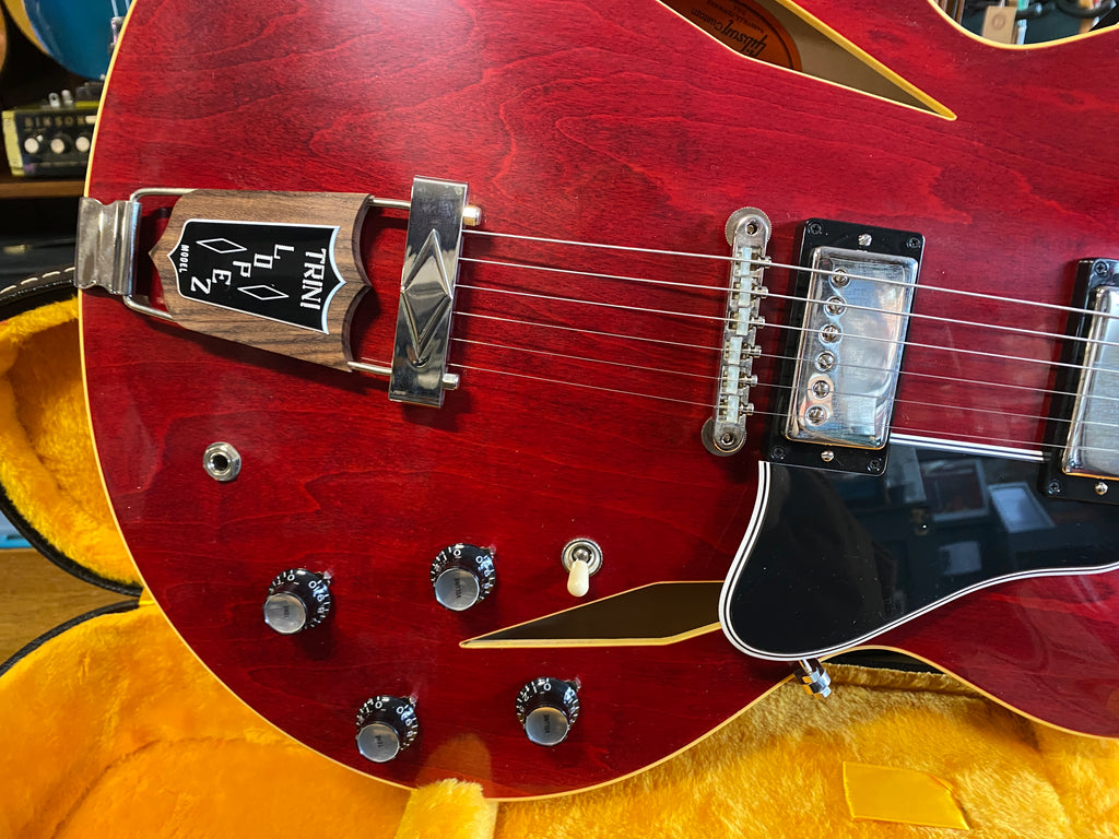 Gibson Custom Shop '64 Trini Lopez Cherry Red VOS 2021 - Some Neck Guitars