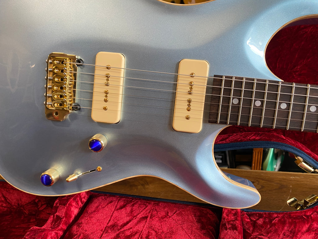Pensa Guitars MK-90 Blue Ice Metallic 2021 - Some Neck Guitars