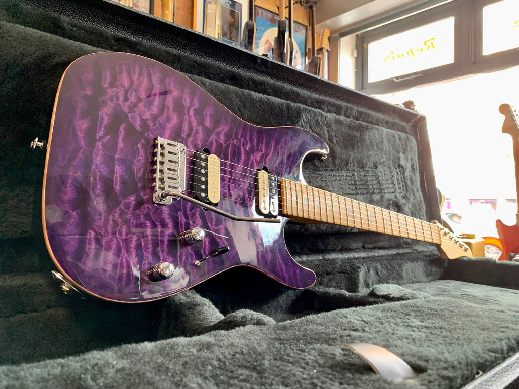 Suhr Custom Standard 2010 Purple Burst - Some Neck Guitars