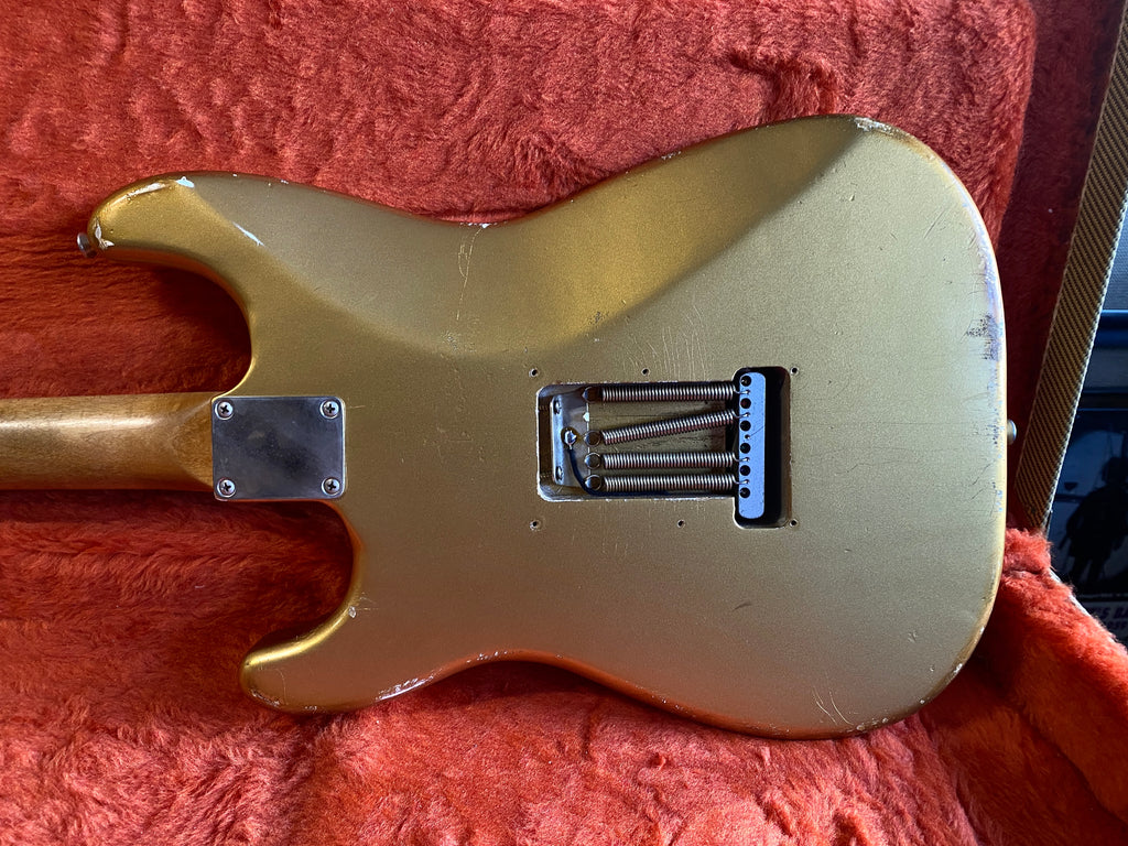 Danocaster Double Cut Fire Mist Gold 2016 - Some Neck Guitars