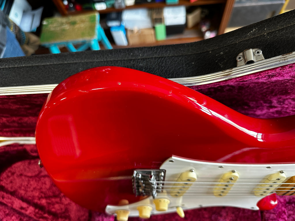 Aria Pro II RS Special V 1982 Hot Red - Some Neck Guitars