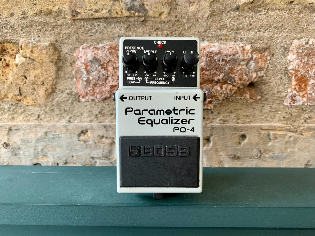 Boss PQ-4 Parametric Equalizer - Some Neck Guitars