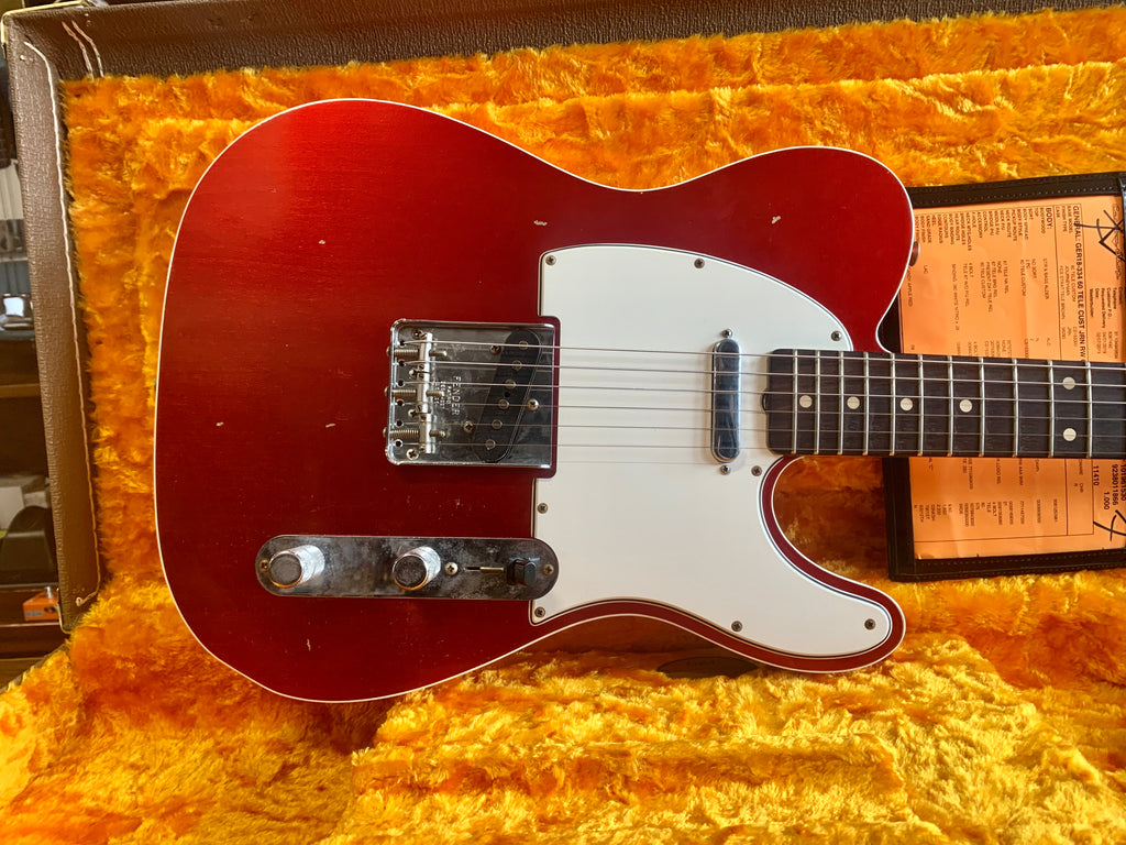 Fender Custom Shop 60 Telecaster Custom Candy Apple Red Journeyman Rel ...