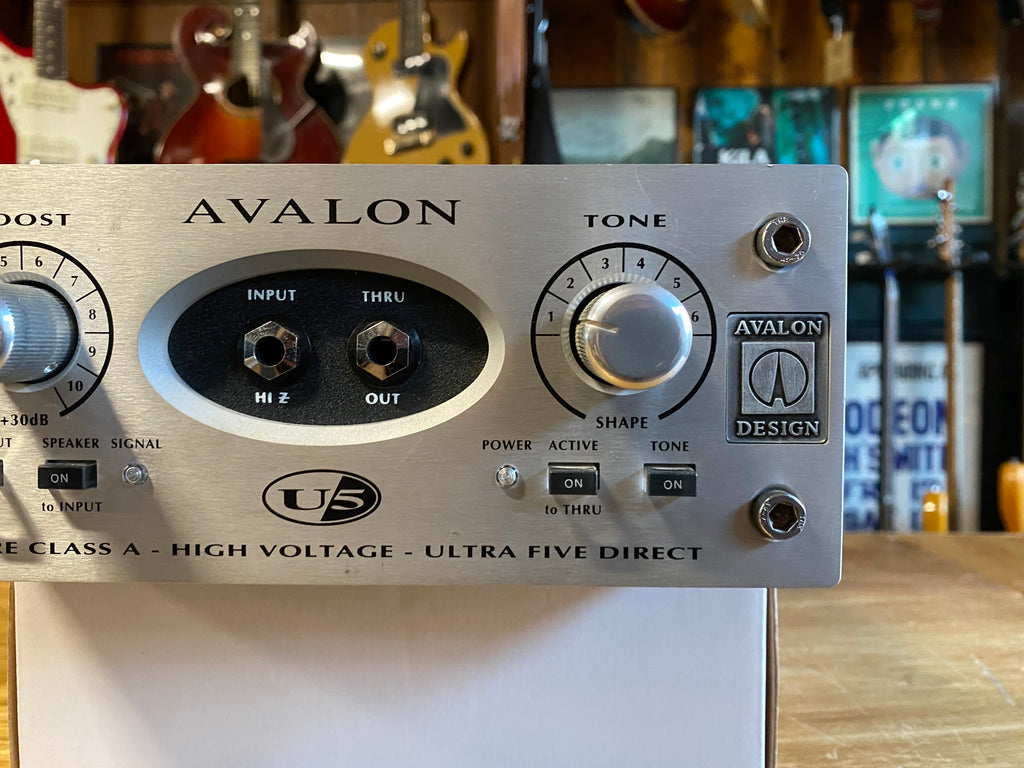 Avalon U5 Direct Box / Instrument Preamplifier - Some Neck Guitars