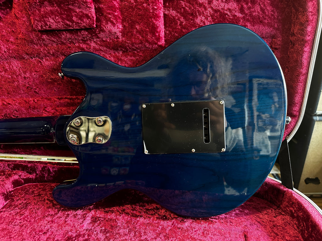 Danelectro 66BT Blue Burst Baritone - Some Neck Guitars