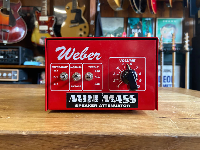 Weber Mini Mass Speaker Attenuator - Some Neck Guitars