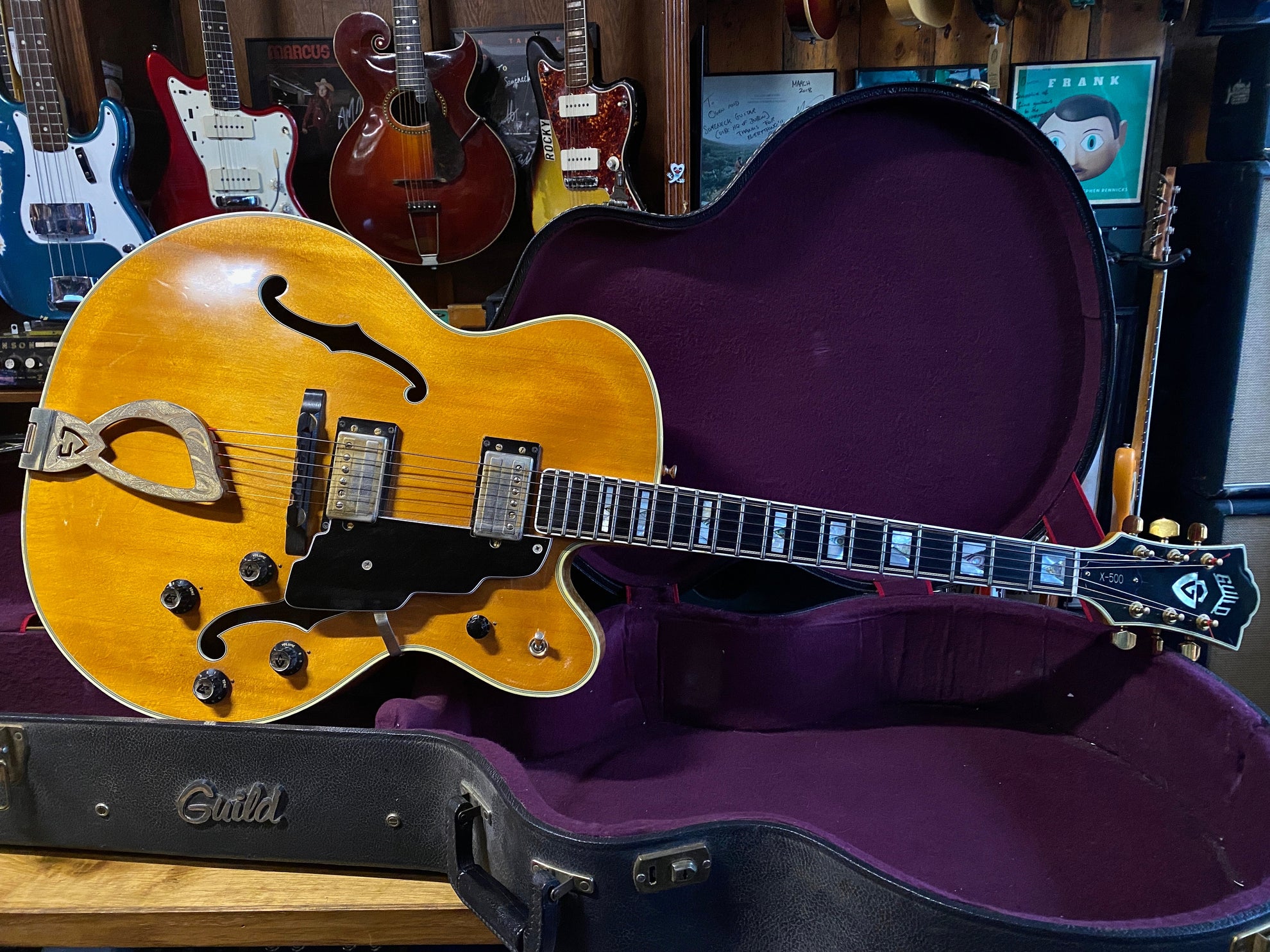 Guild X-500 Blonde 1980 - Some Neck Guitars