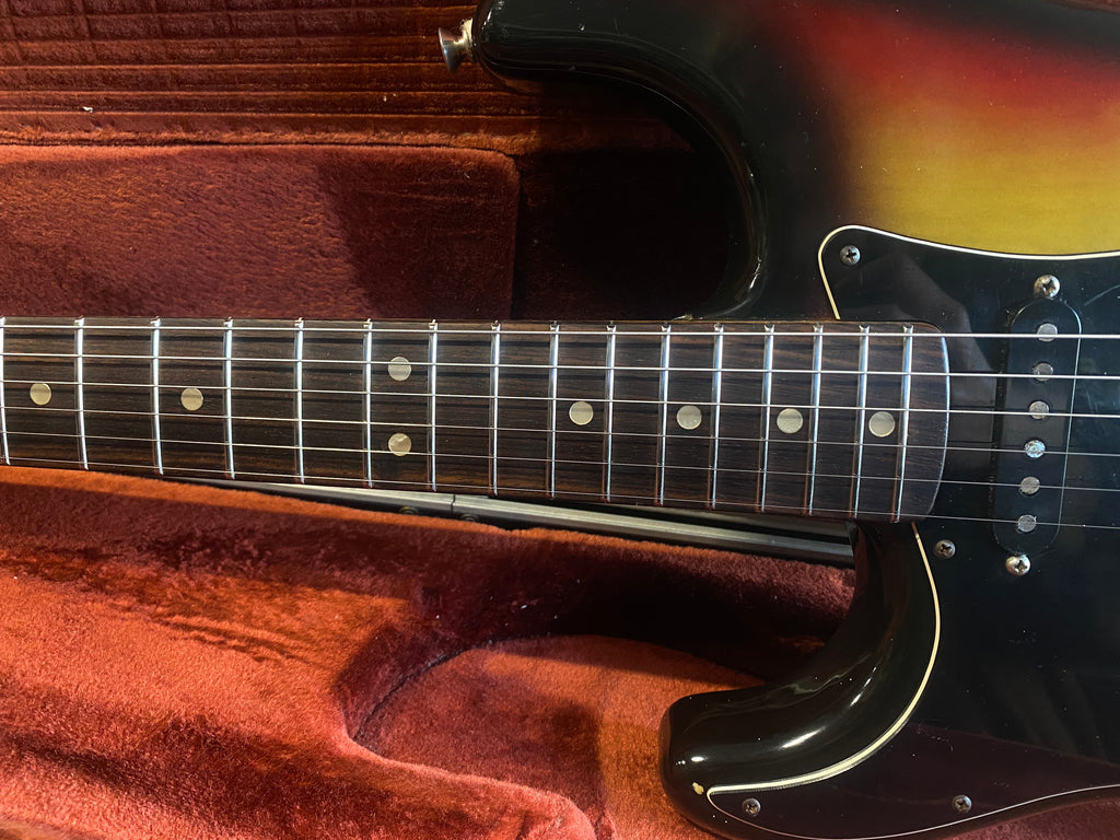 Fender Stratocaster Left-Handed Sunburst 1977 - Some Neck Guitars