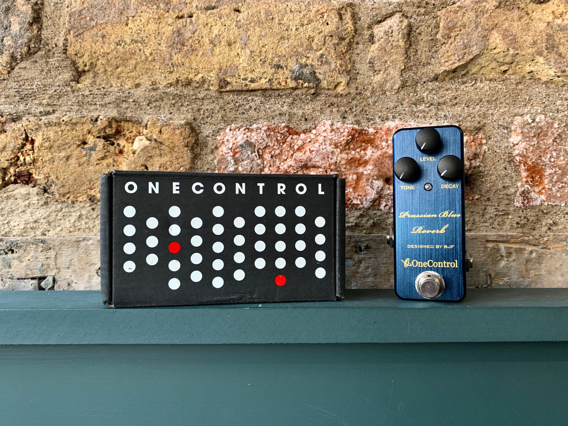One Control Prussian Blue Reverb - Some Neck Guitars