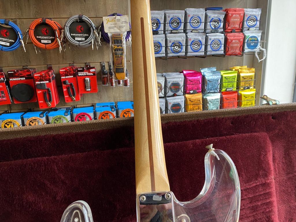 George Fedden Acrylic Strat (Light Up!) - Some Neck Guitars