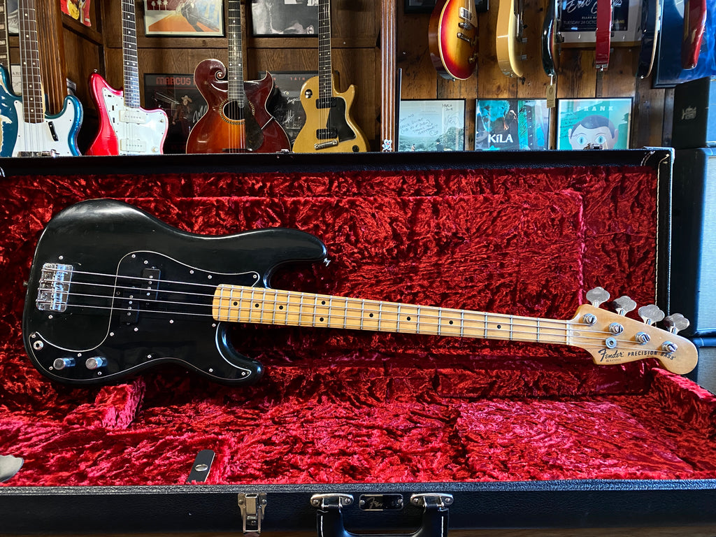 Fender Precision Bass Black 1978 - Some Neck Guitars