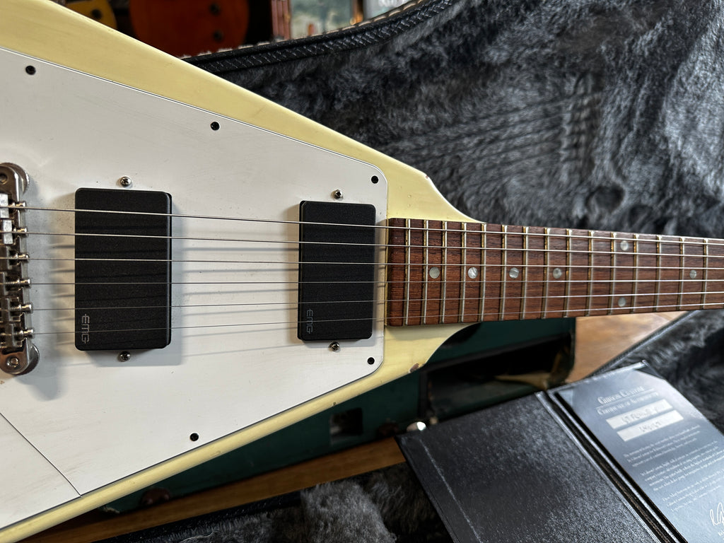 Gibson Custom Shop '67 Flying V Wildwood Exclusive Hetfield Style Reli ...