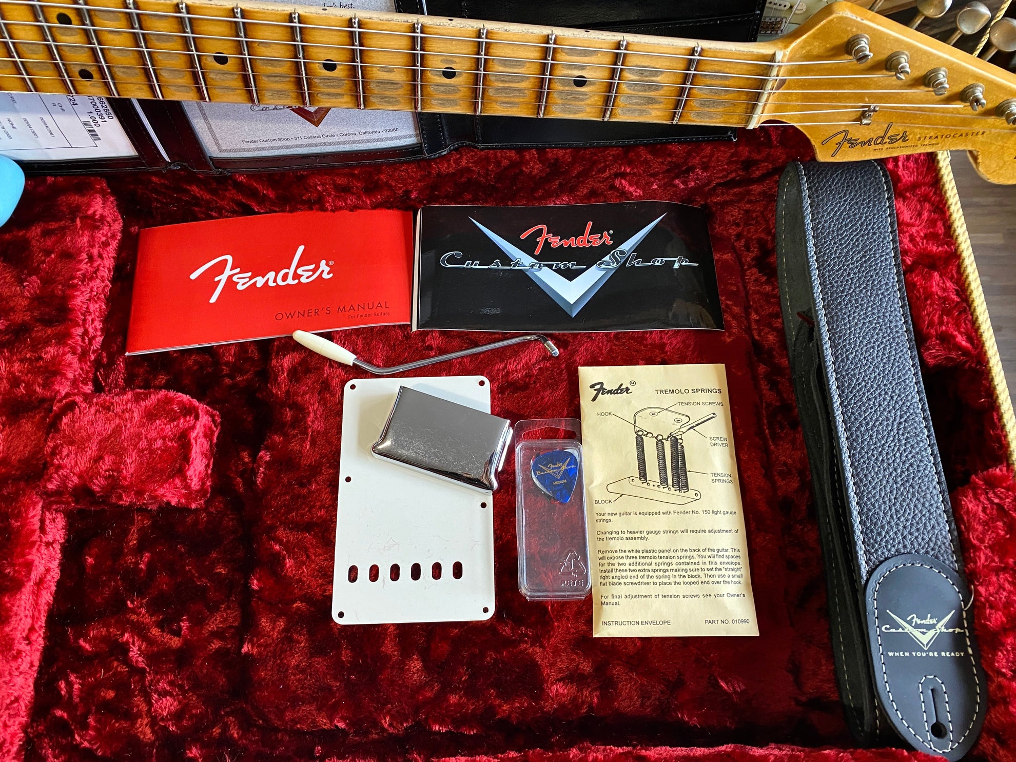 Fender Custom Shop '57 Stratocaster Heavy Relic Daphne Blue 2021 - Some ...