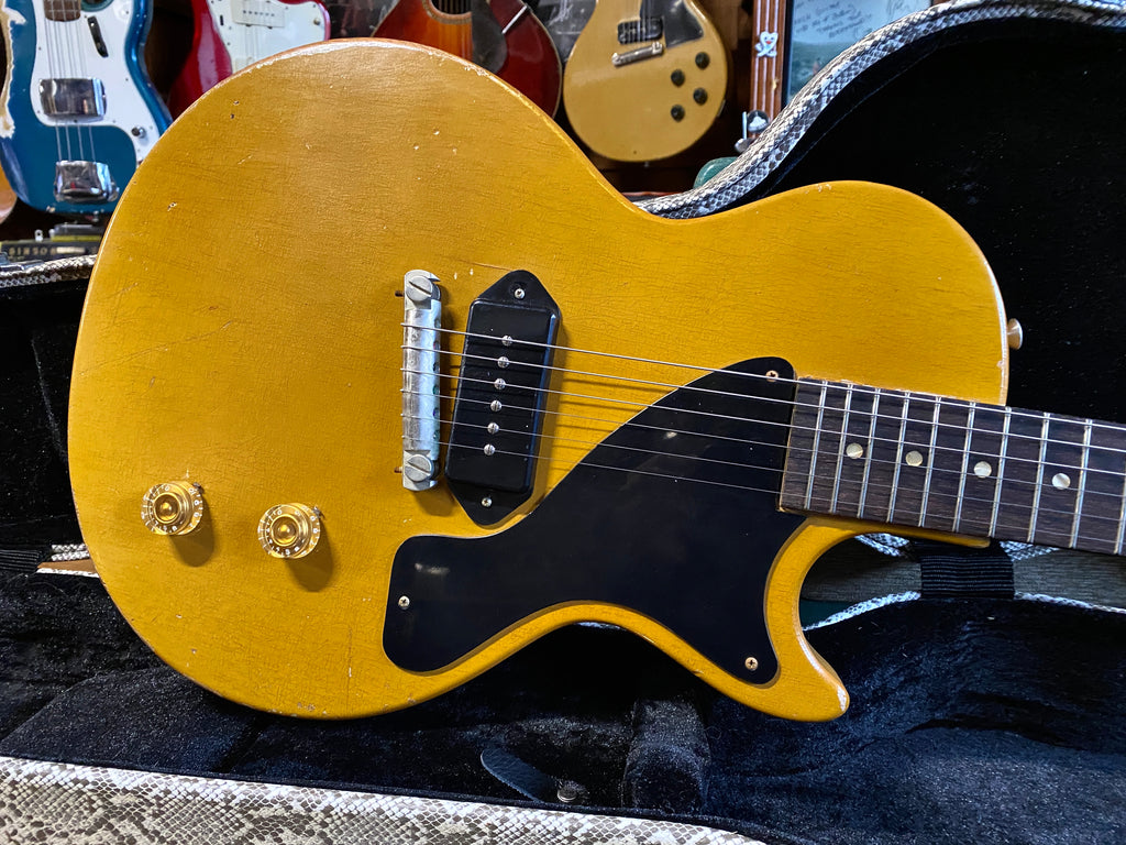 Dwight Les Paul Junior Style TV Yellow - Some Neck Guitars