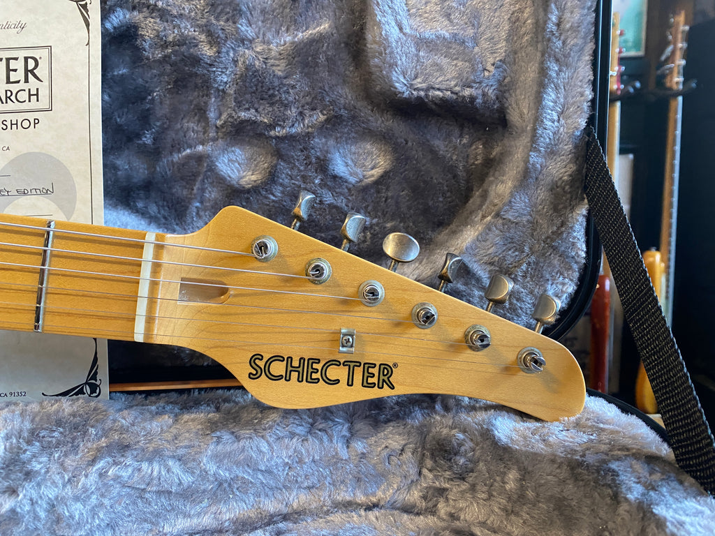 Schecter Custom Shop Traditional Wembley Edition Vintage White 2017 ...