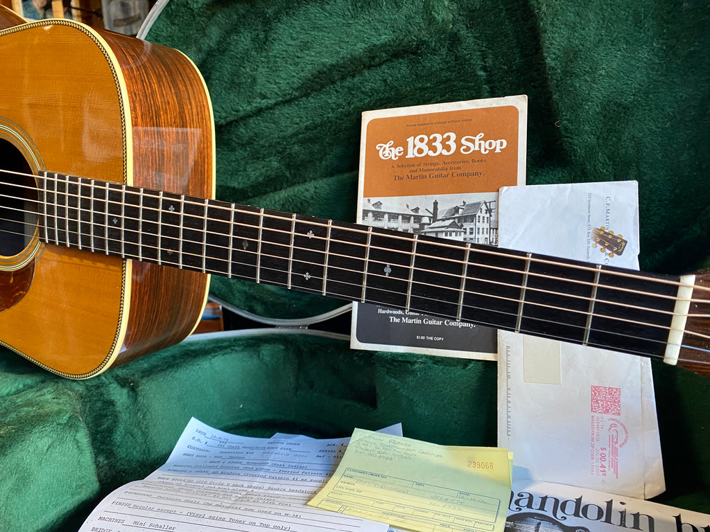 Martin Mandolin Brothers 1934 D-28 Herringbone Reissue 1979 - Some Neck ...