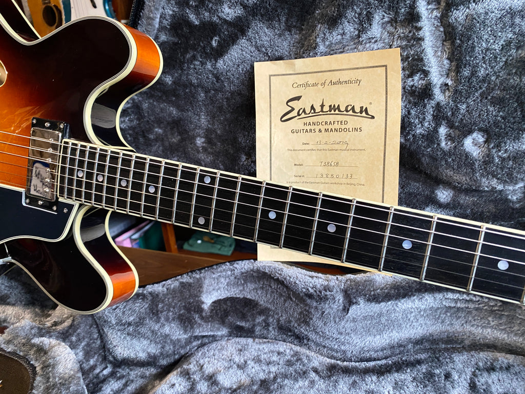 Eastman T386 Sunburst 2019 - Some Neck Guitars