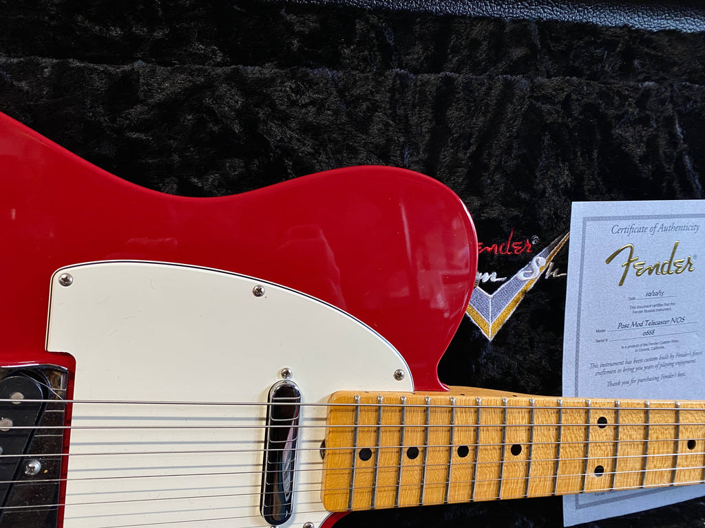 Fender Custom Shop Post Modern Telecaster NOS Dakota Red 2015 - Some ...