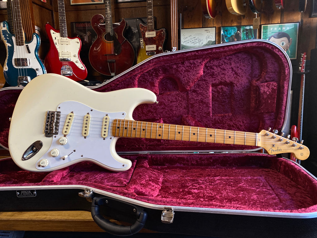 Fender Stratocaster Made In Japan Olympic White 1984-87 - Some Neck Guitars