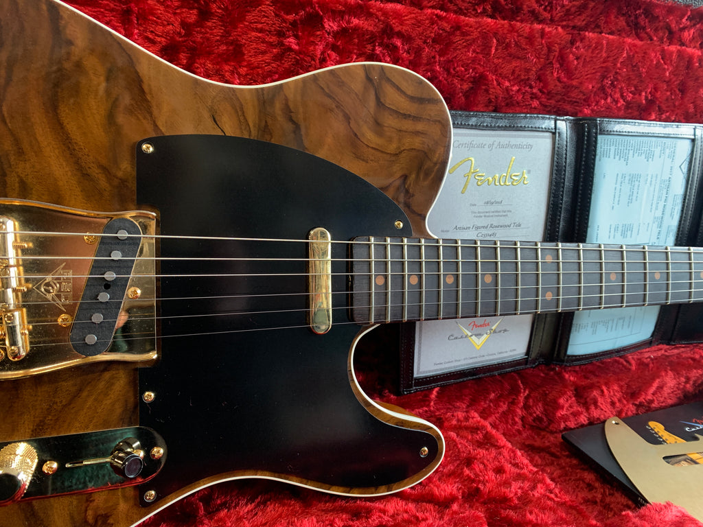 Fender Custom Shop Artisan Figured Rosewood Telecaster 2018 - Some Neck ...