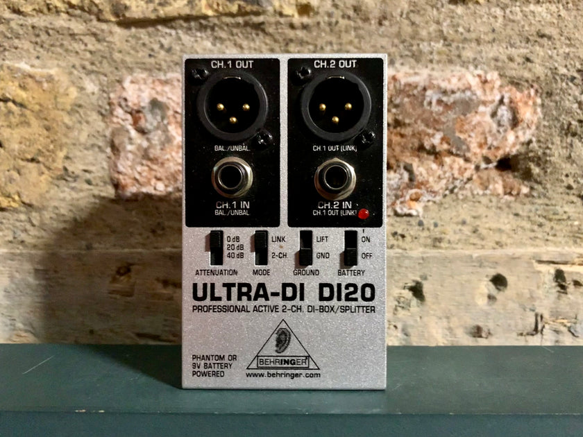 Behringer DI20 Ultra-DI - Some Neck Guitars