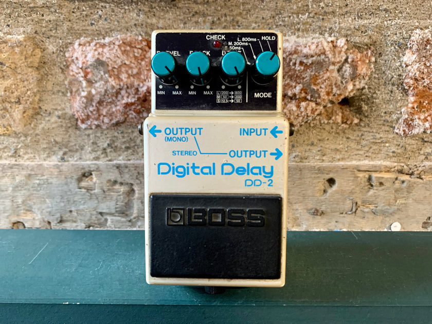 Boss DD-2 Digital Delay Blue Label Made In Japan - Some Neck Guitars