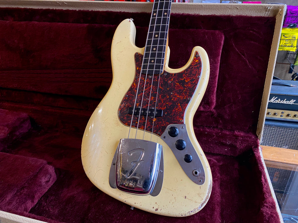 Fender Jazz Bass 1963 Blonde - Some Neck Guitars