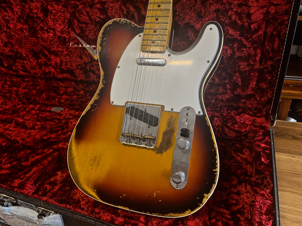 Fender Custom Shop '60 Telecaster Custom Stratocaster Headstock Heavy ...