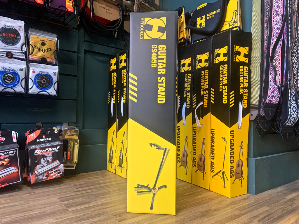 Hercules GS405B Guitar Stand - Some Neck Guitars